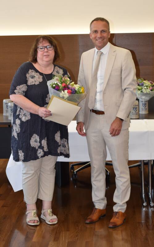 Mitarbeiterehrung im Rathaus - Aktuelles - Stadt Dingolfing - Stadt Dingolfing